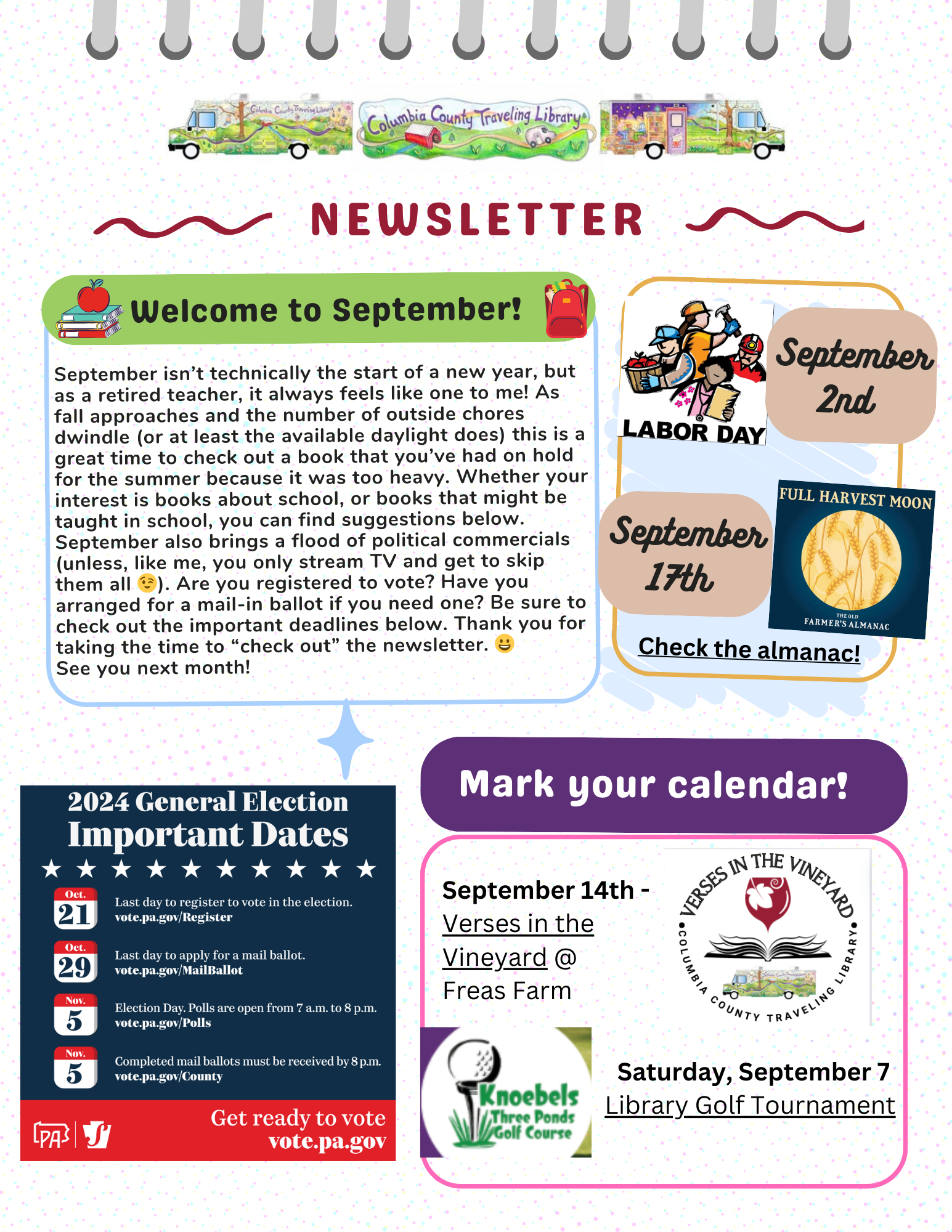 Columbia County Traveling Library