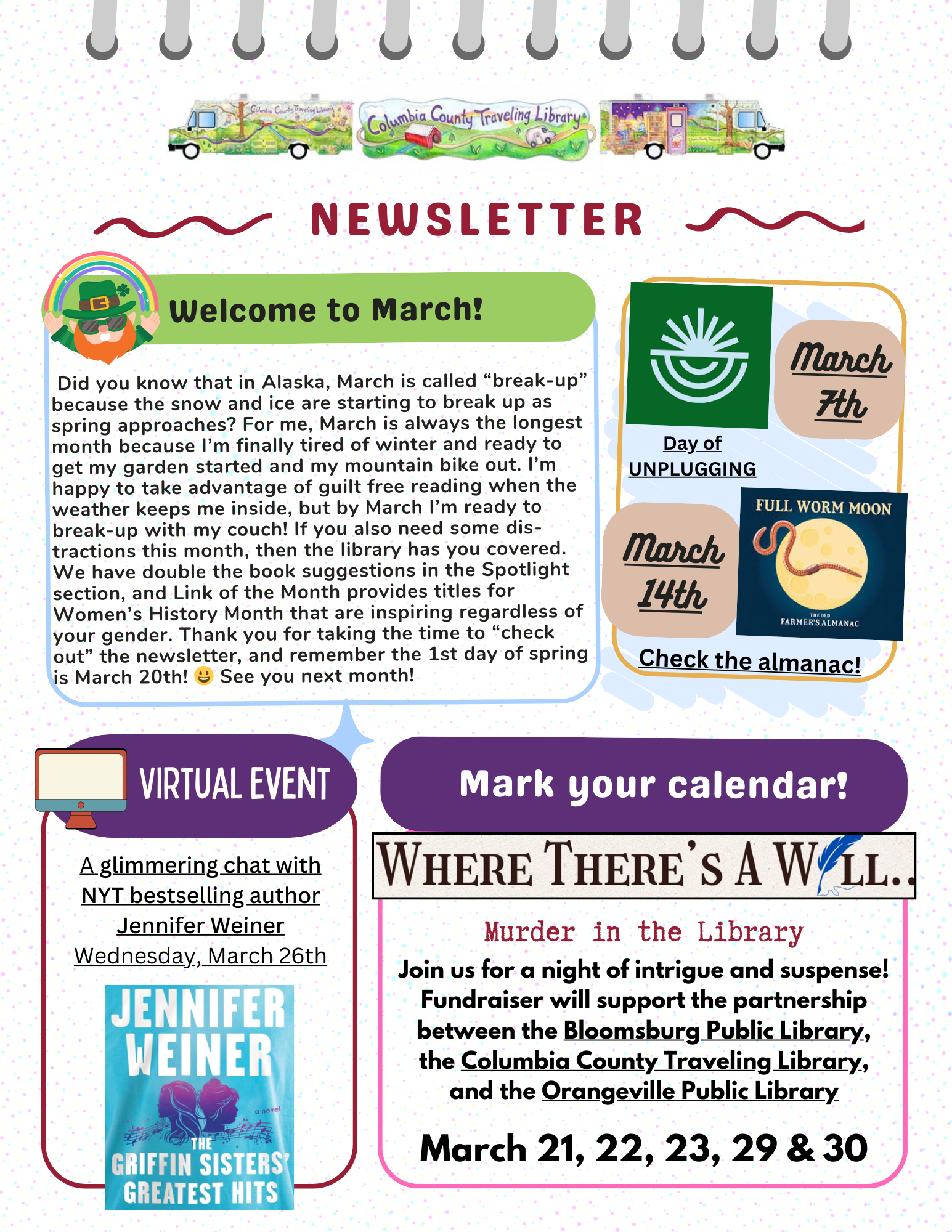 Columbia County Traveling Library