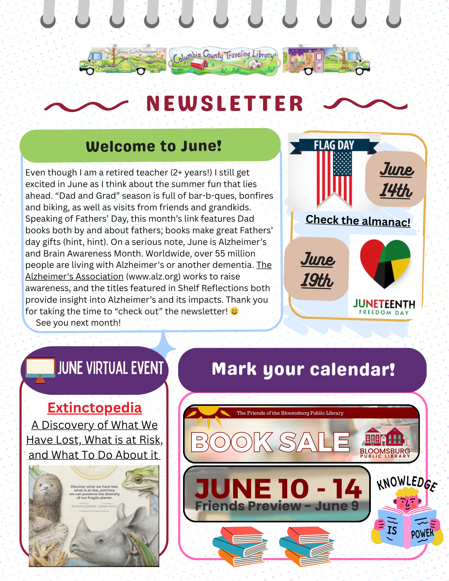 Columbia County Traveling Library